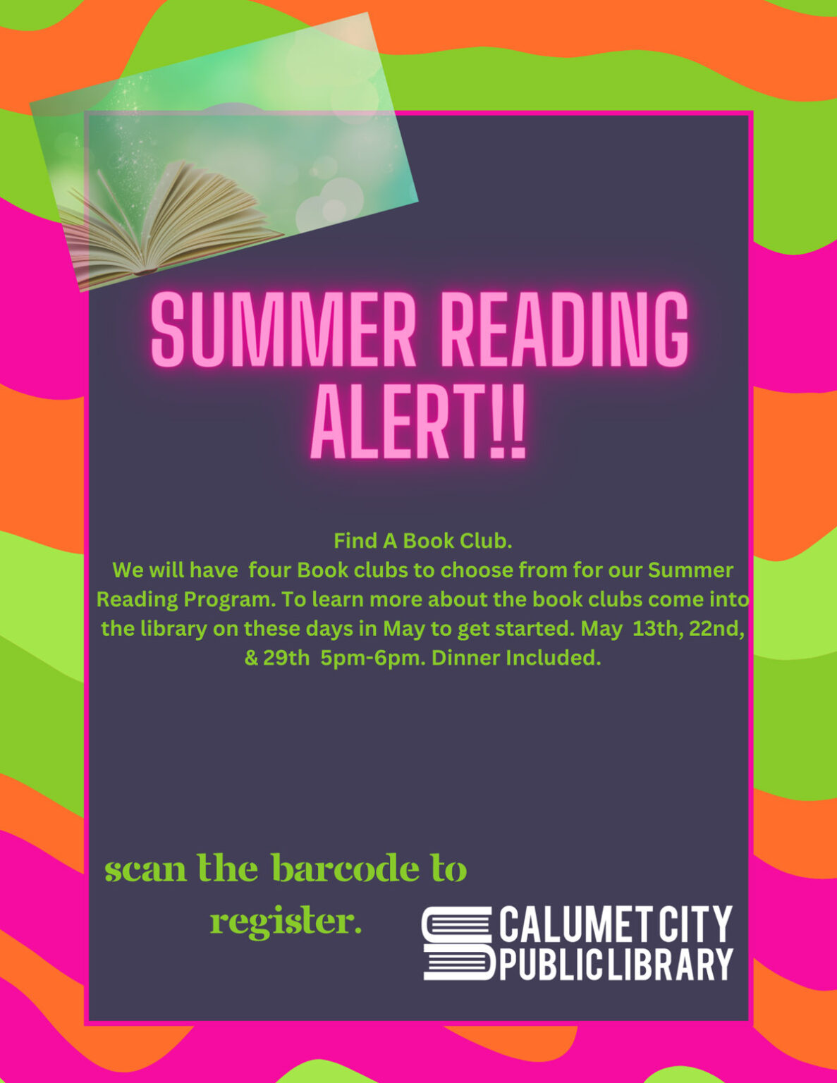 Events from July 8 – July 26 – Calumet City Public Library