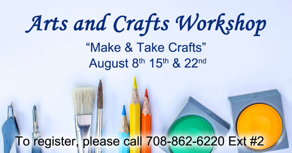 Take and Make Craft - Calumet City Public Library