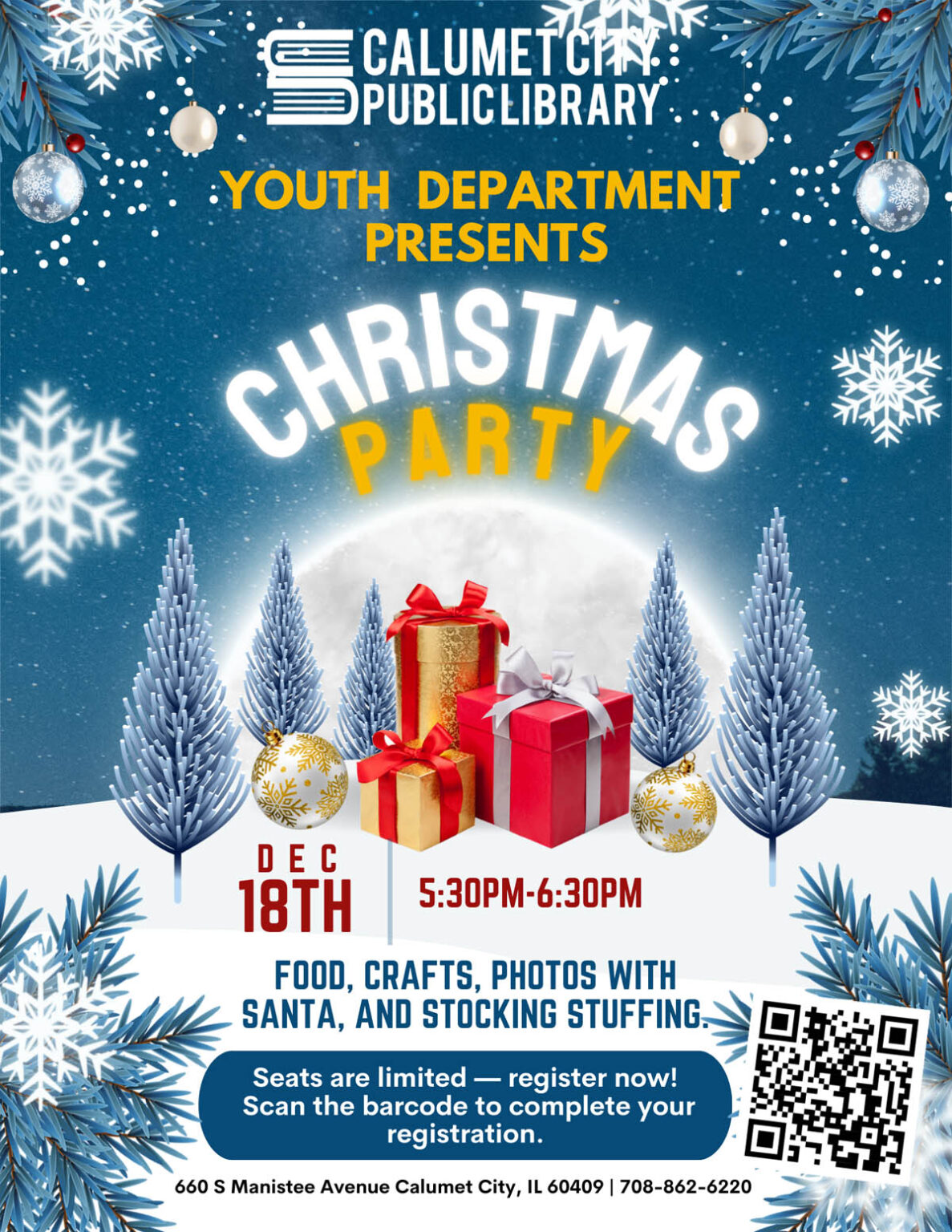 Christmas Party - Calumet City Public Library